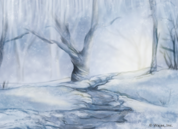 Frozen Forest Wallpaper - The Wajas Wiki