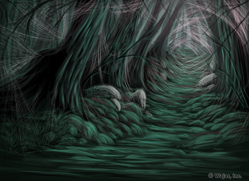 Spider Forest Right Wallpaper - The Wajas Wiki