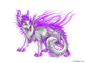 Blazing Aura Purple - The Wajas Wiki
