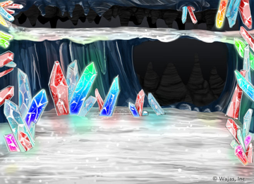 Crystal Cave Rainbow Wallpaper - The Wajas Wiki