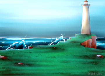 Lighthouse Morning Wallpaper - The Wajas Wiki