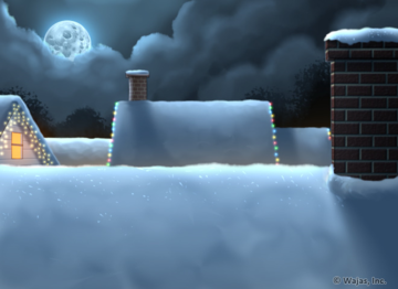 Christmas Rooftop Wallpaper - The Wajas Wiki