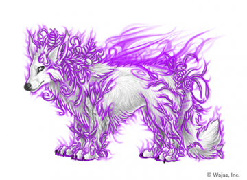 Blazing Aura Purple - The Wajas Wiki