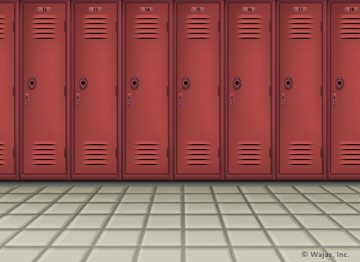 School Lockers Red Wallpaper - The Wajas Wiki